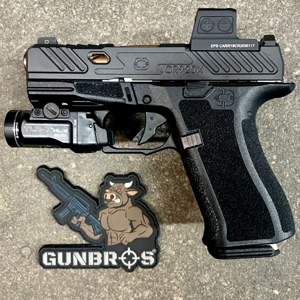 Shadow Systems CR920X 9mm W/ EPS Carry, Streamlight TLR-7 HL-X Sub ...