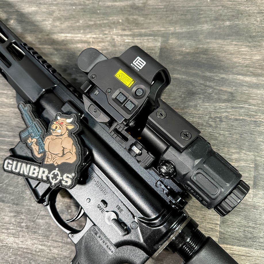 Eotech EXPS 3-0 w/ Eotech G33 Magnifier & Gorilla Switch to Center ...