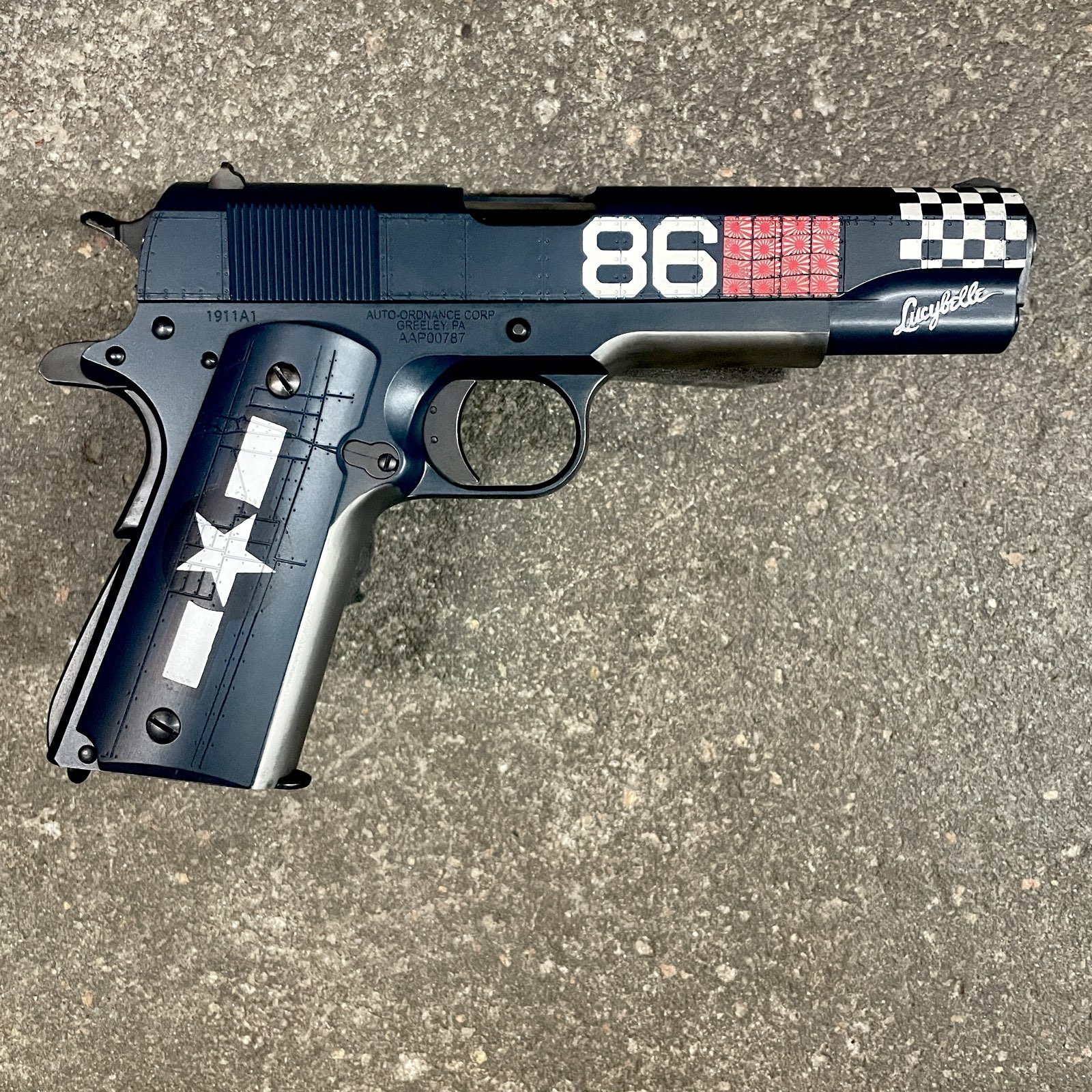 Auto Ordnance 1911 45ACP Black Sheep Special Edition - GUNTICKETS [20 ...